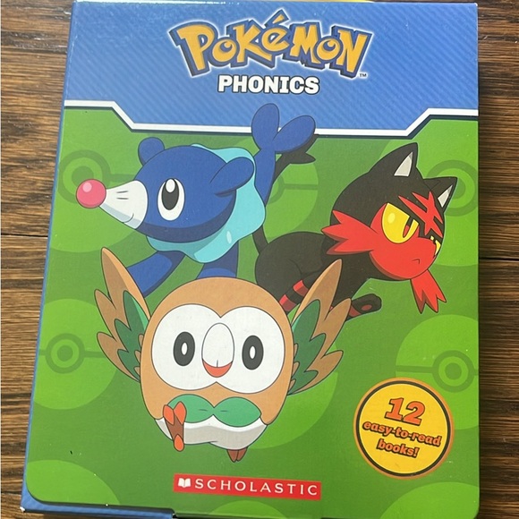 Scholastic | Other | Scholastic Pokmon Phonics Green Book Set | Poshmark